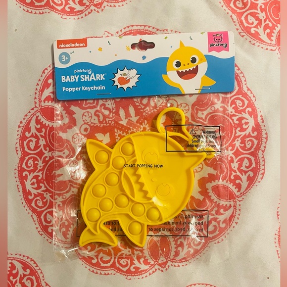 Other | Baby Shark Poppy Keychain | Poshmark